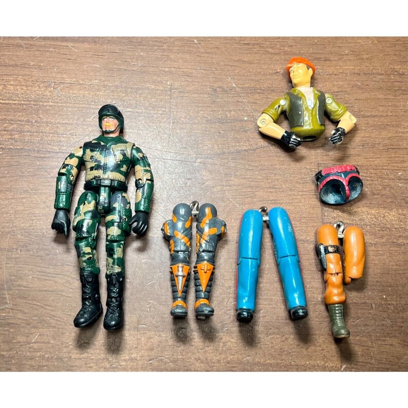 Vintage GI Joe Action Figure Body Parts Repair Lot As-is - Etsy