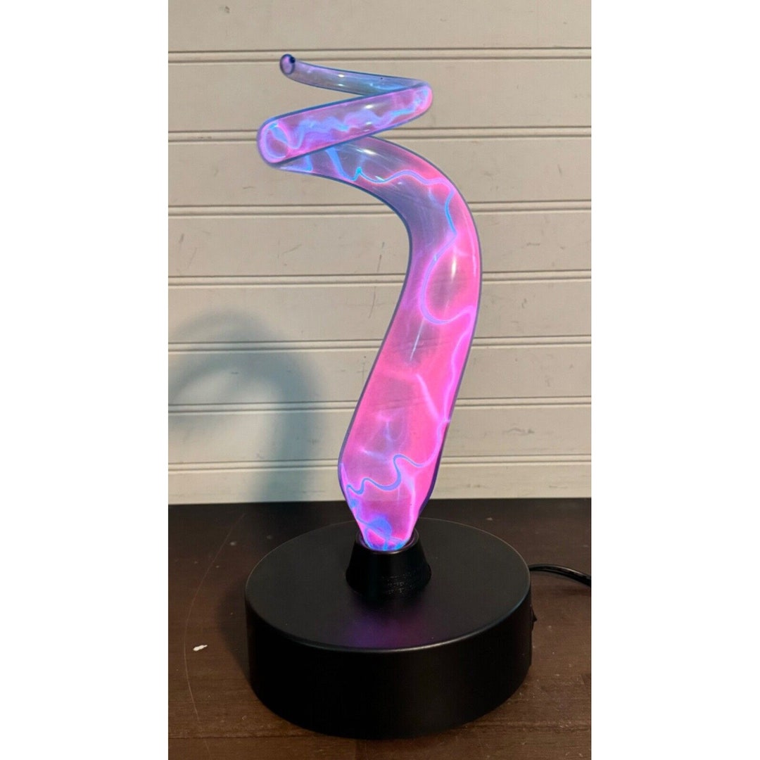 Lumisource Sculptured Electra Plasma Art Lamp Multicolor Blue Purple ...