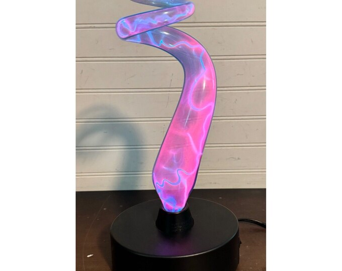 Lumisource Sculptured Electra Plasma Art Lamp Multicolor Blue Purple ...