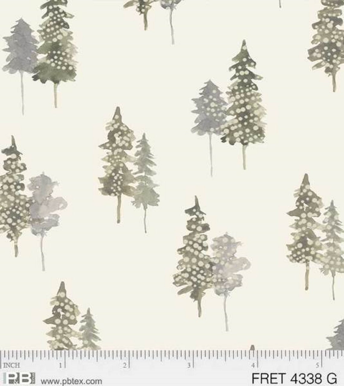 Trees Forest Retreat Collection 100% Cotton Quilting Fabric | Etsy