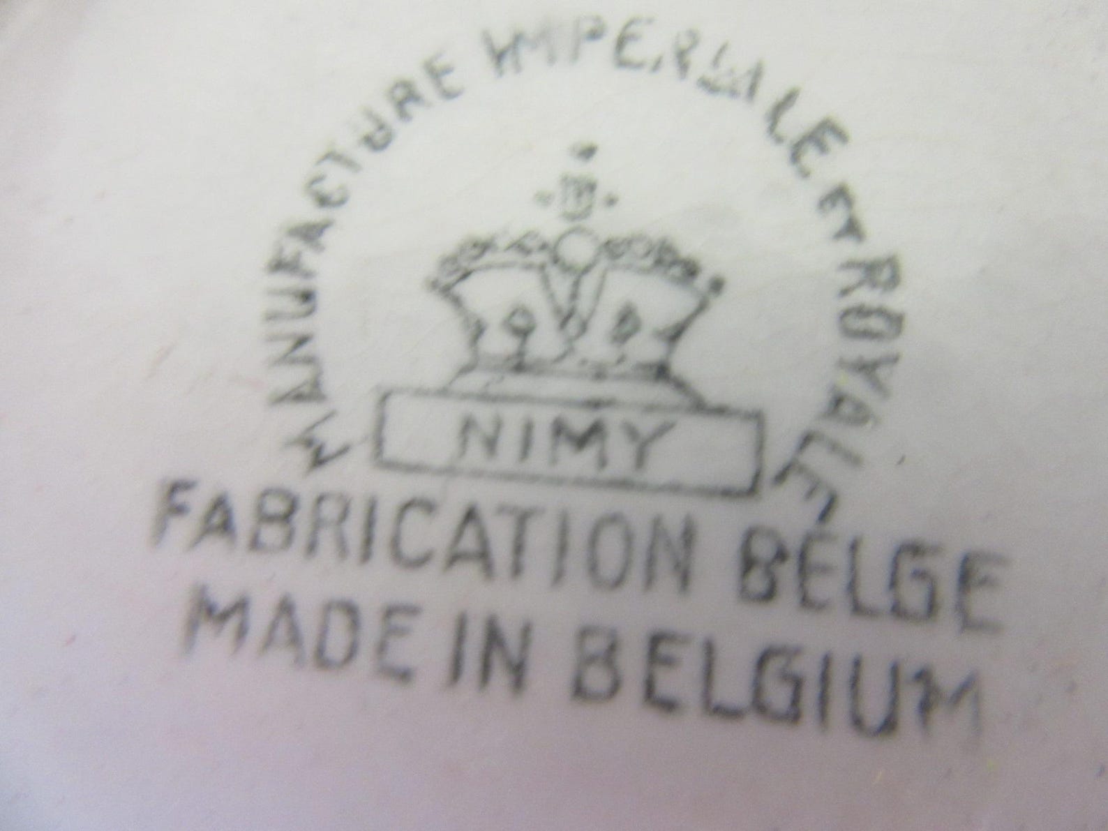 Sale : NIMY Belgian Art Deco Vase Signed MANUFACTURE IMPERIALE Et ...