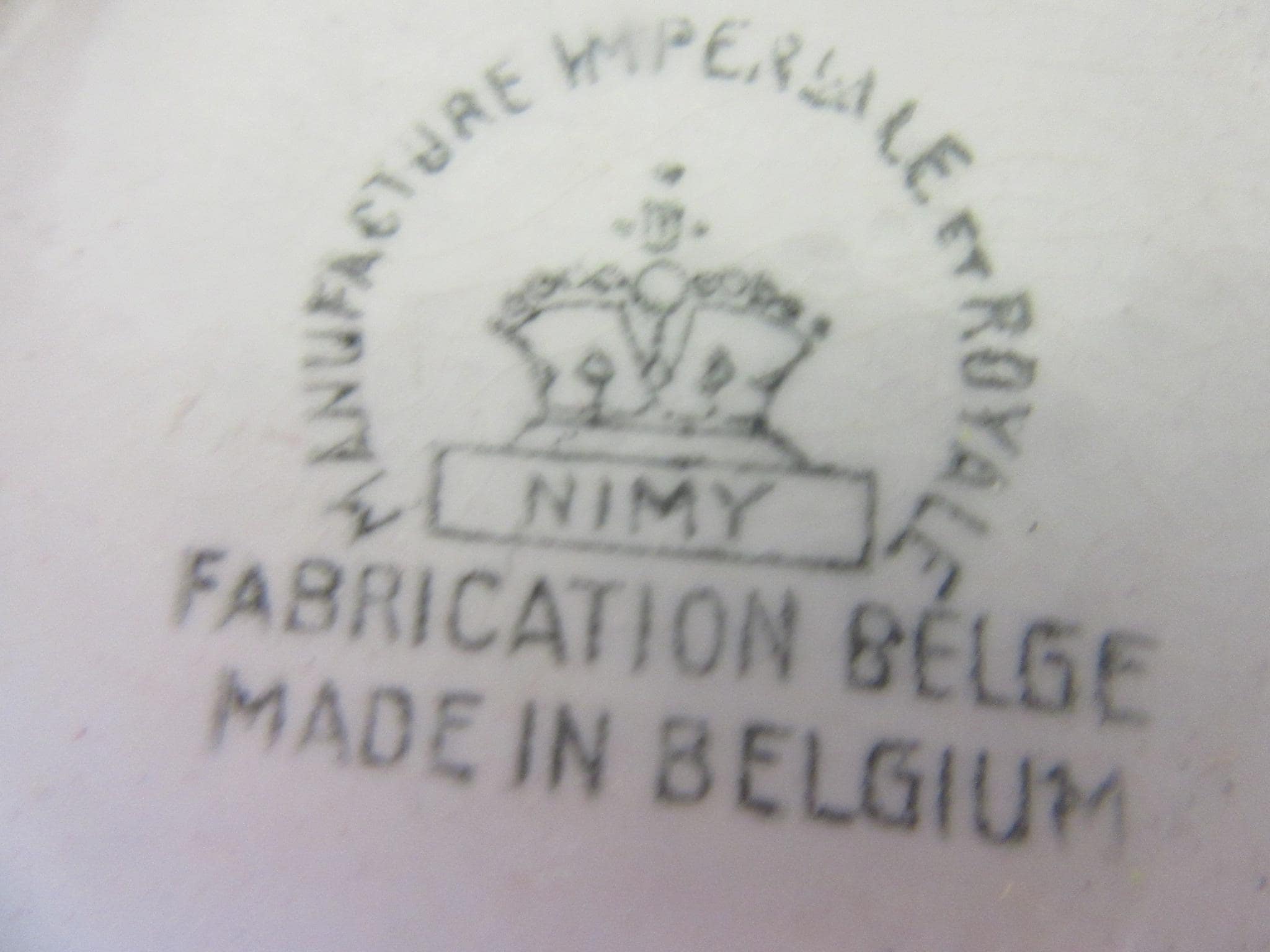 Sale : NIMY Belgian Art Deco Vase Signed MANUFACTURE IMPERIALE Et ...