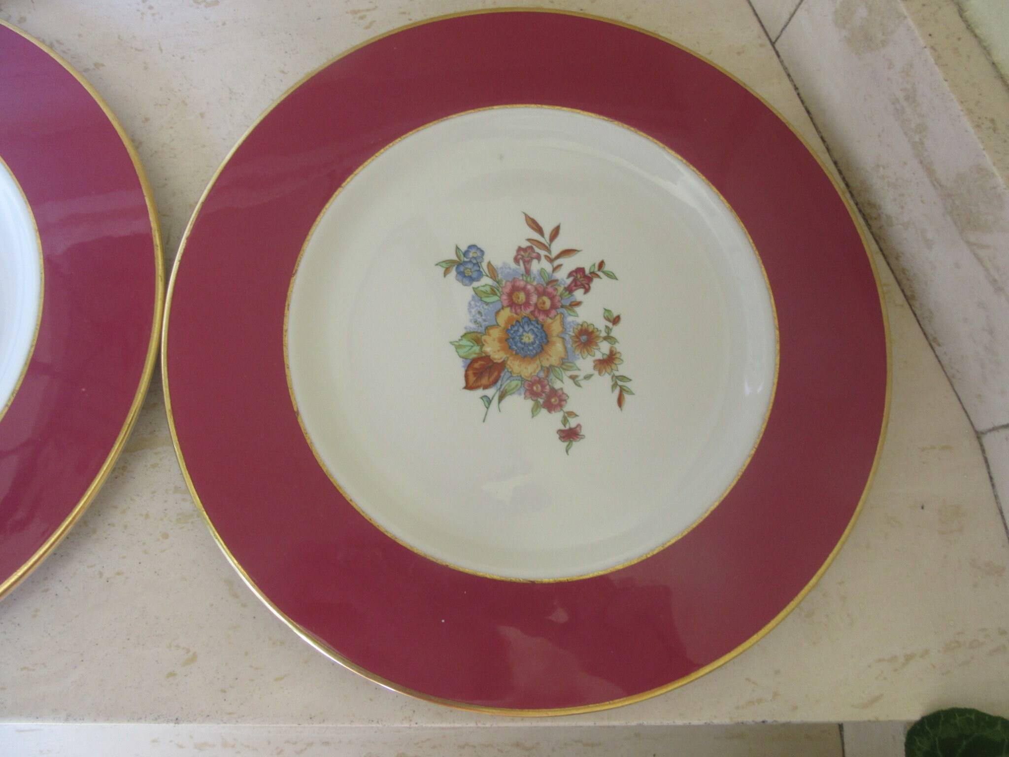 Pair of Mayer China Large Plates Dresden Pattern Diameter 27 - Etsy UK