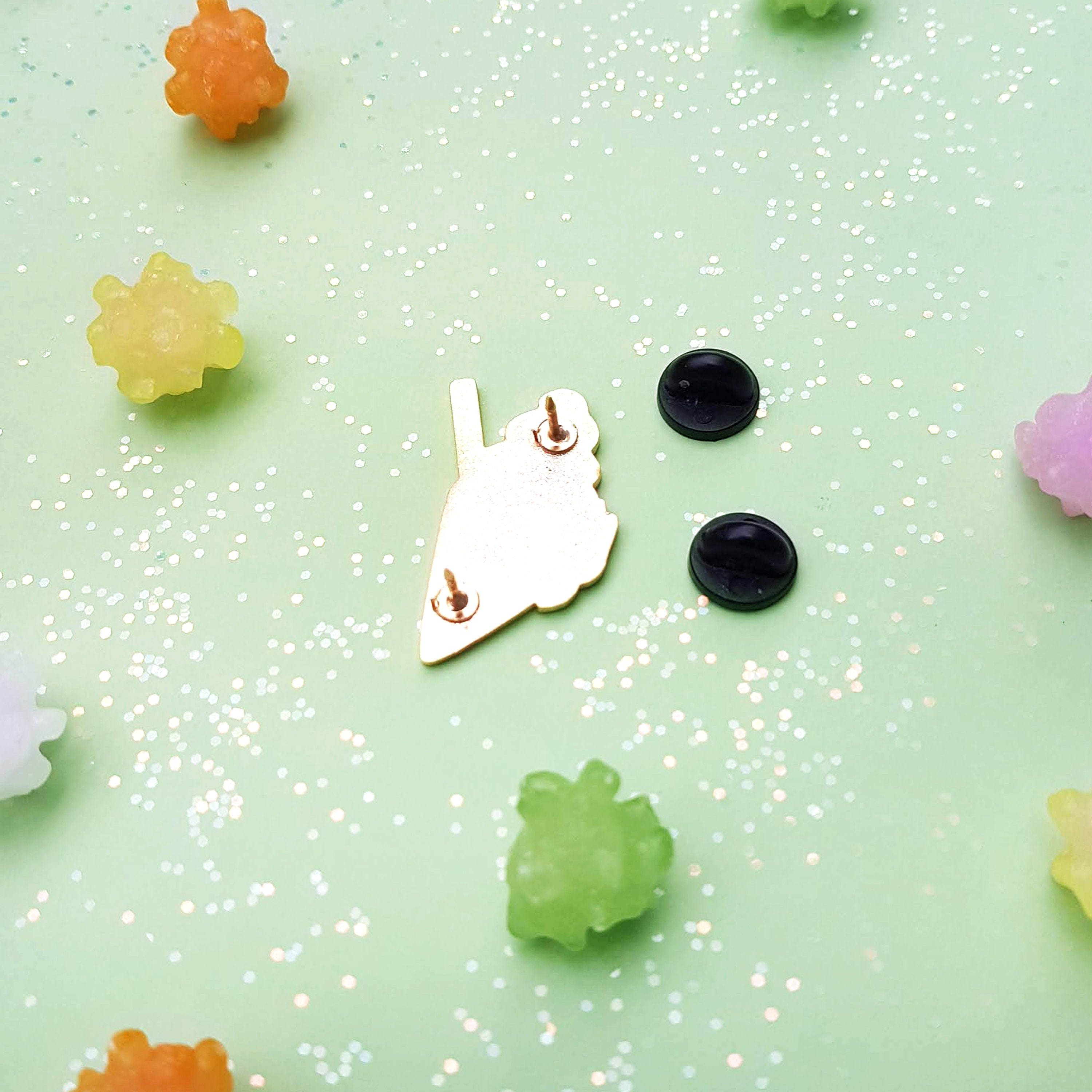 Pokésweets Bulbasaur Matcha Soft Serve Ice Cream Hard | Etsy