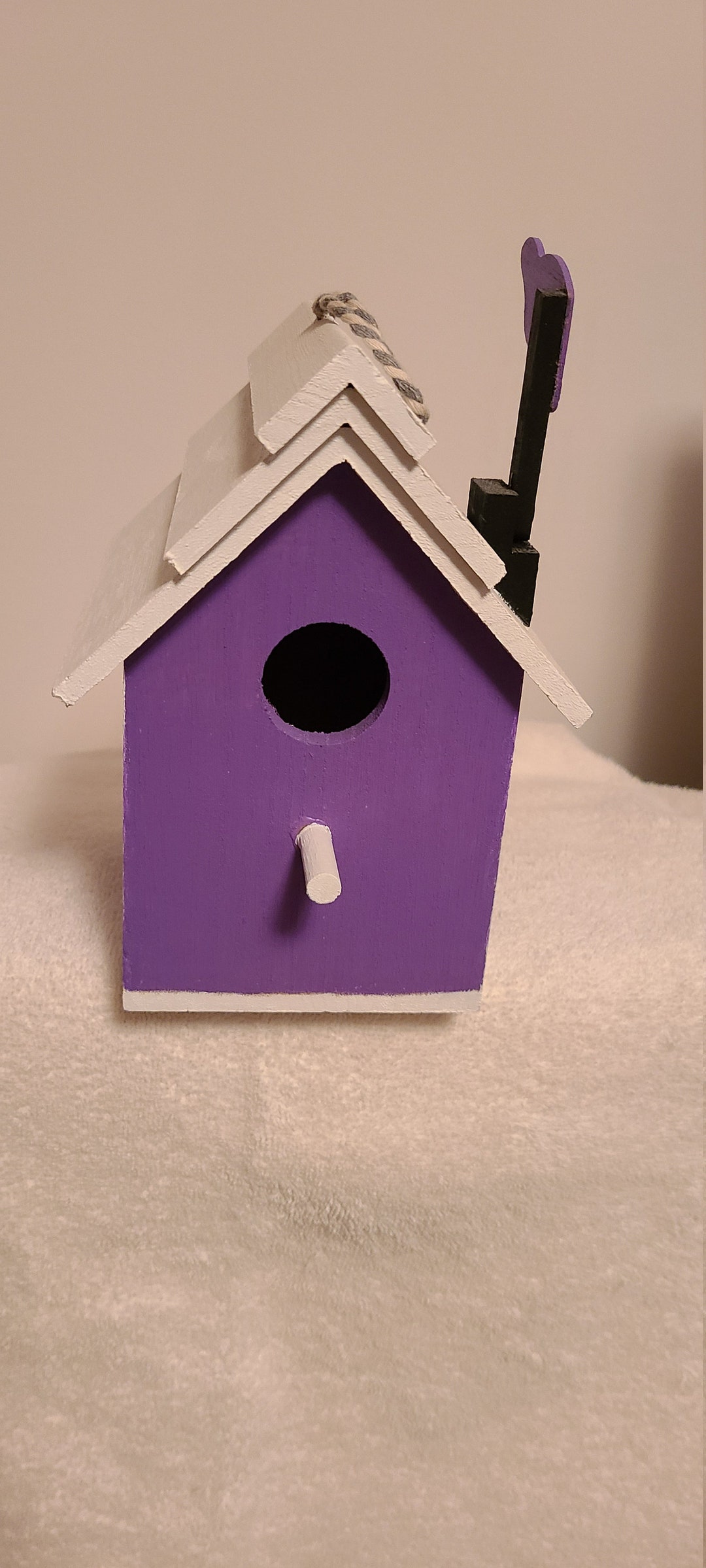 Purple Mailbox With Flag - Etsy