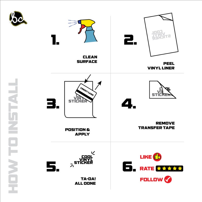 West Side Vinyl Decal Sticker, West Coast Hand Sign - Etsy