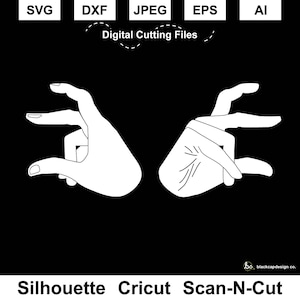 East Side Gang Sign SVG Cut File - Etsy