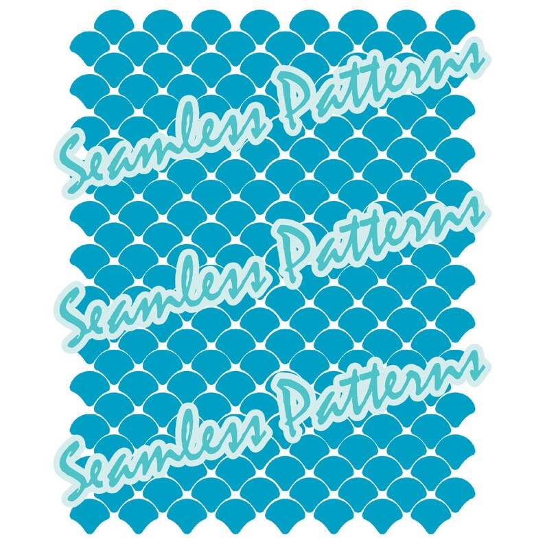 Mermaid Scales SVG - Seamless Patterns - SVG - Cutting Files ...