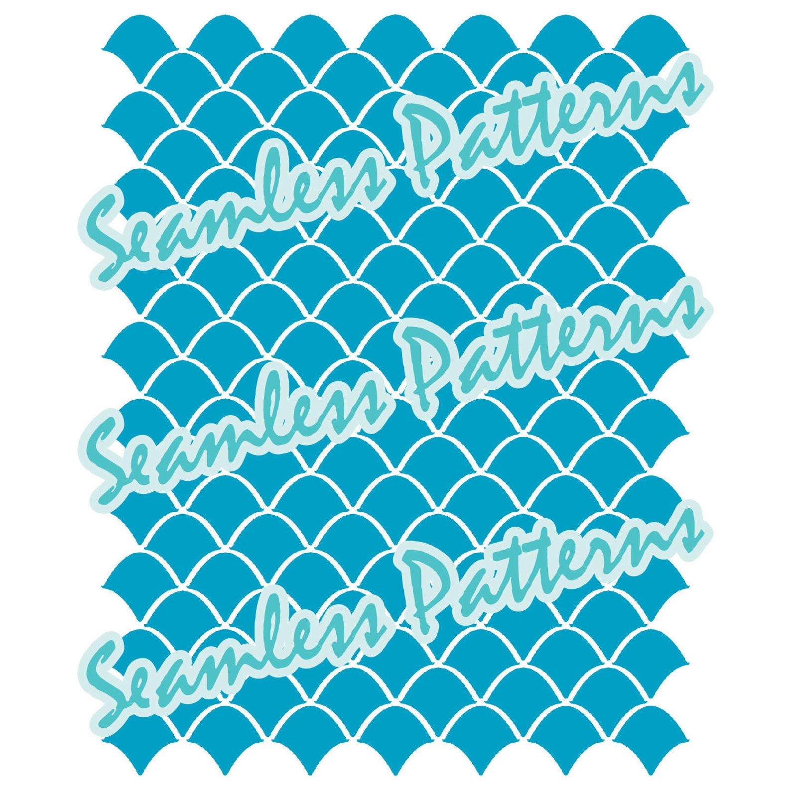 Mermaid Scales SVG - Seamless Patterns - SVG - Cutting Files ...