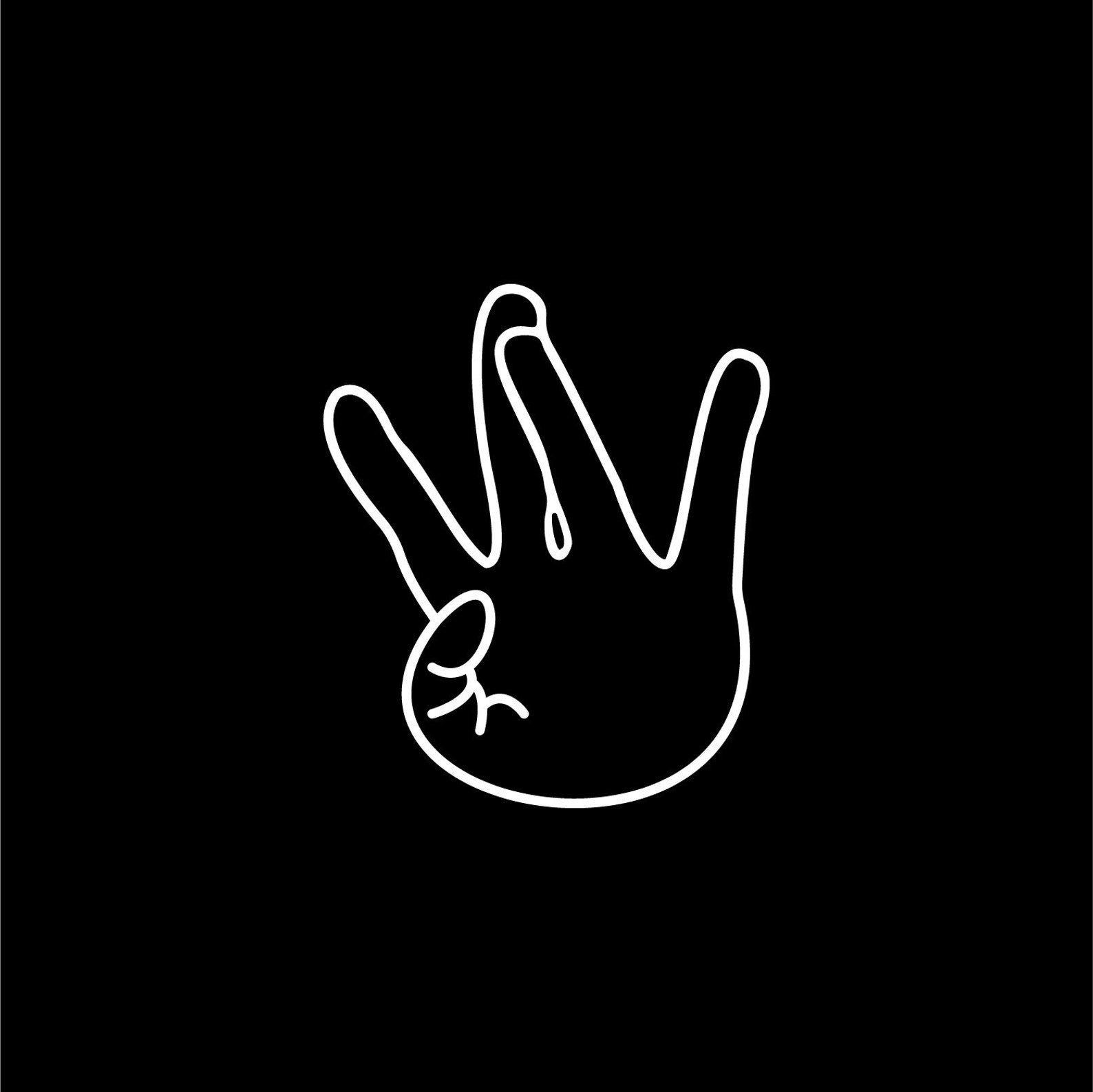 West Side Gang Hand Sign SVG Cut File - Etsy