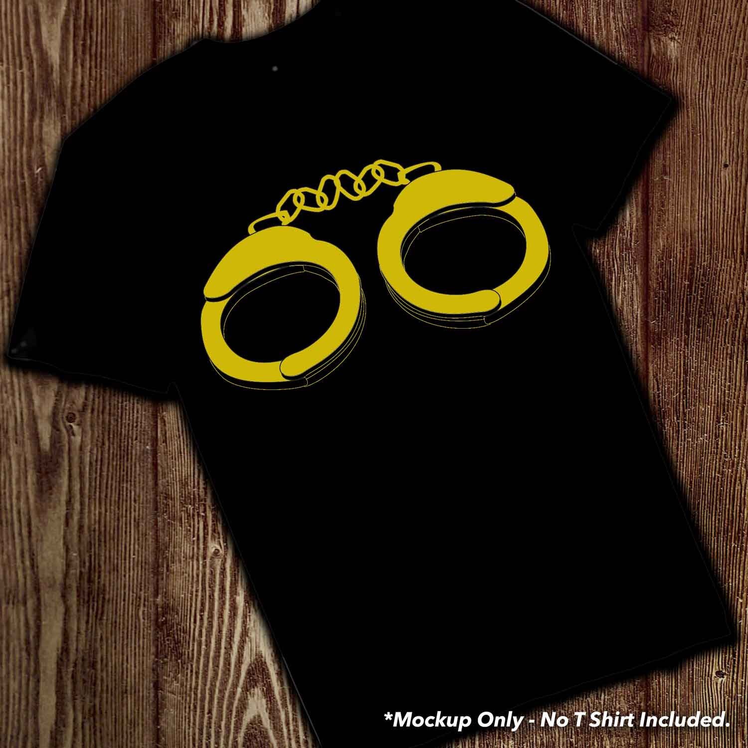 Handcuffs SVG Clipart Instant Download - Etsy