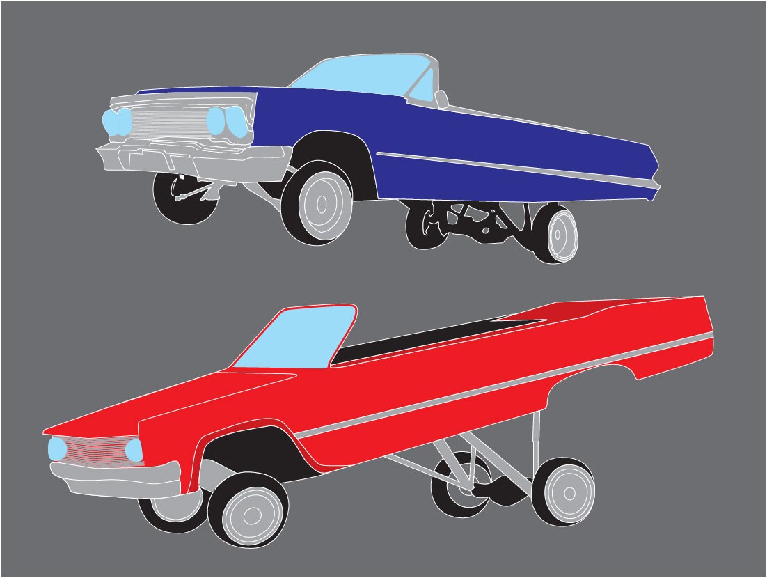 1964 Impala Low Rider SVG Cut File - Etsy