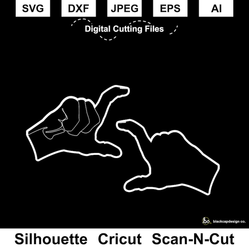 Crips Gang Sign SVG Cut File - Etsy