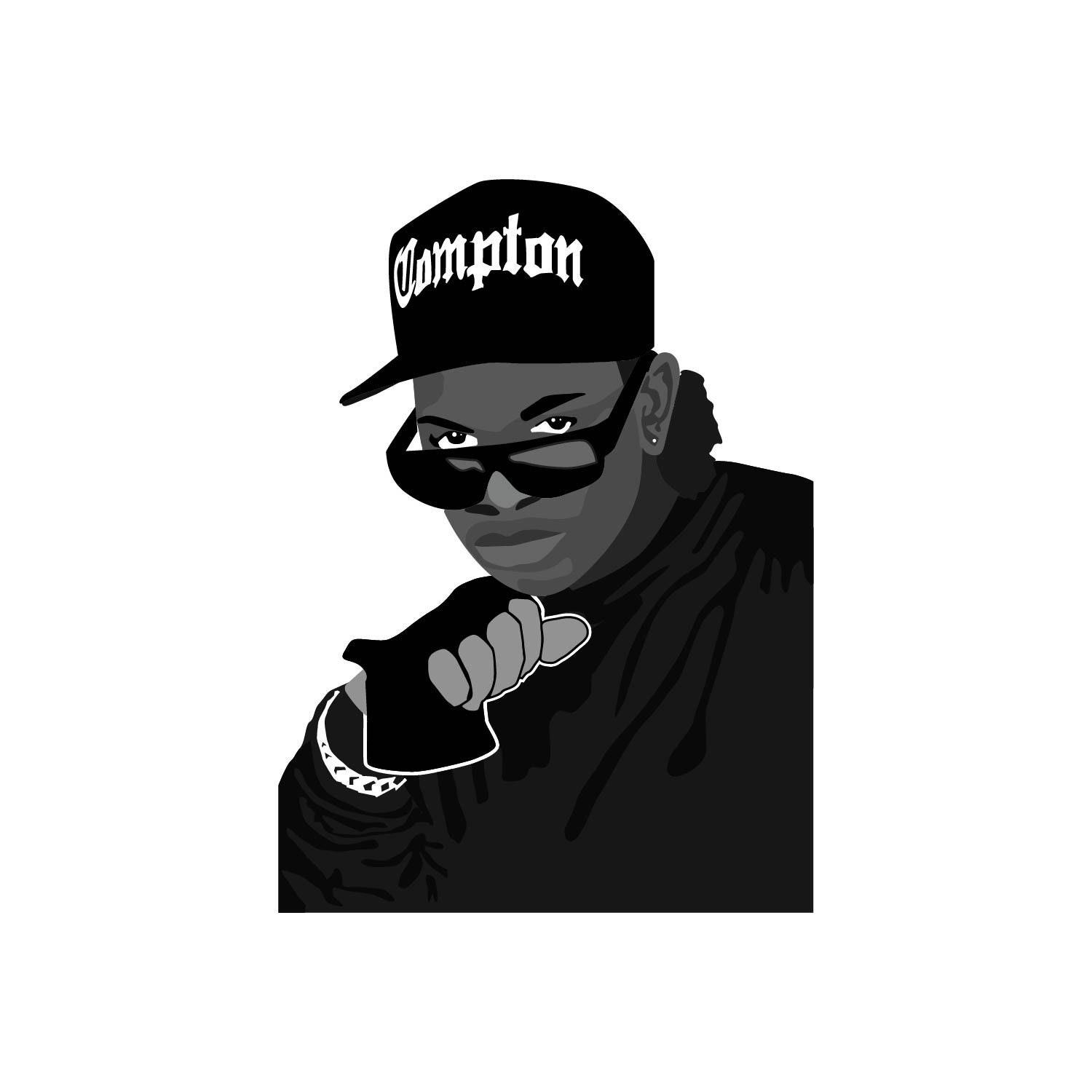 Easy E NWA Cut File - Etsy