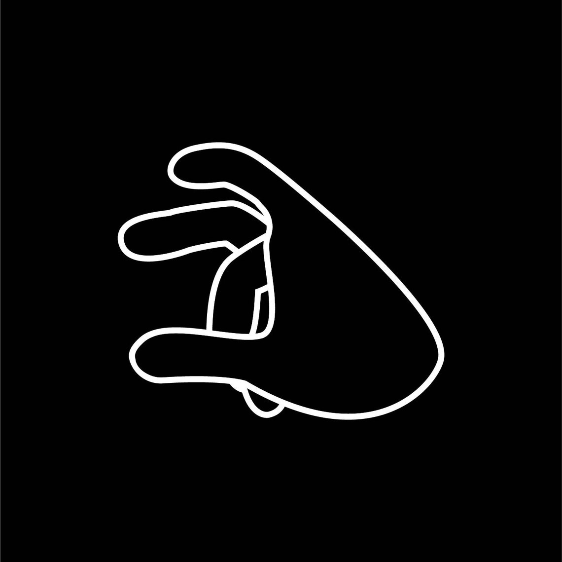 East Side Gang Sign SVG Cut File - Etsy UK