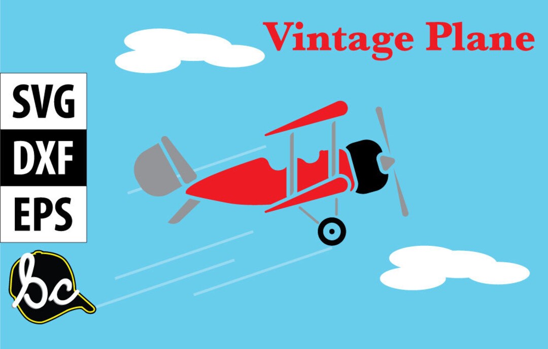 Airplane SVG Cut File - Etsy