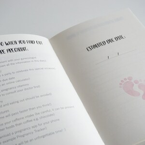 Pregnancy Diary Linen Pregnancy Journal Mama's Notebook Baby Journal ...