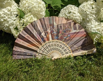 Renaissance Hand Fan - Etsy