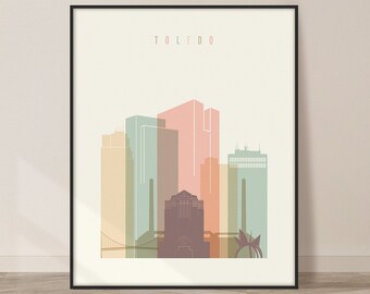 Toledo Poster - Etsy