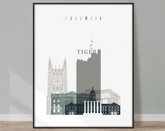 Columbia Mo Poster - Etsy