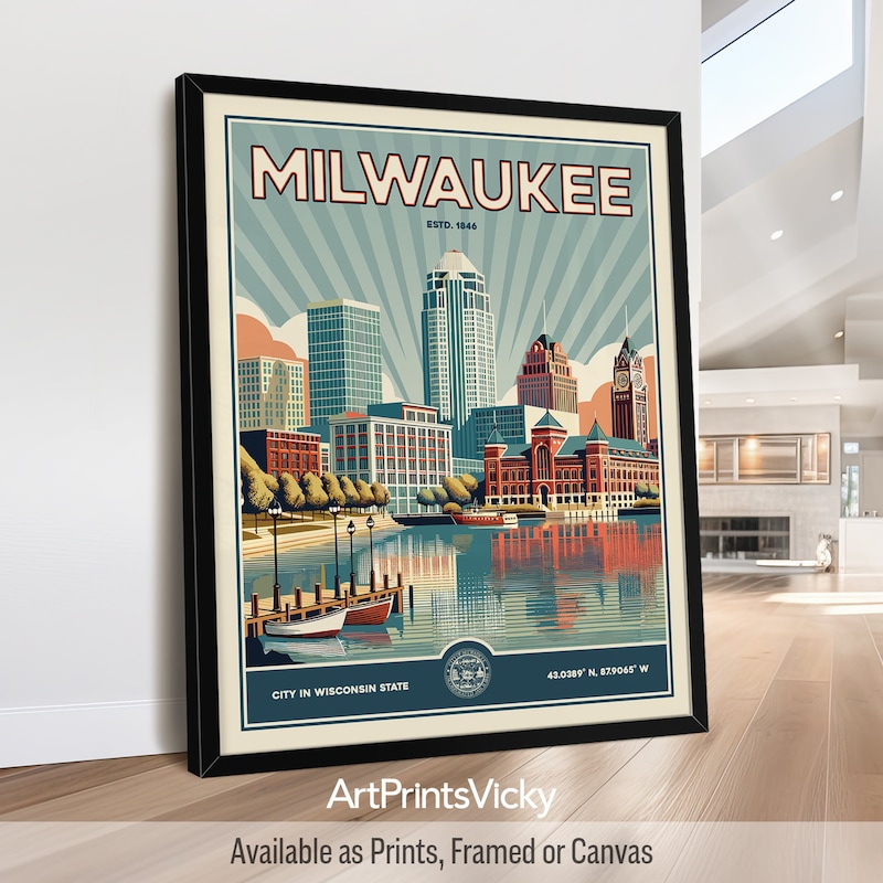 Milwaukee Art - Etsy