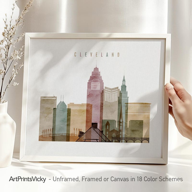 Cleveland Wall Art - Etsy