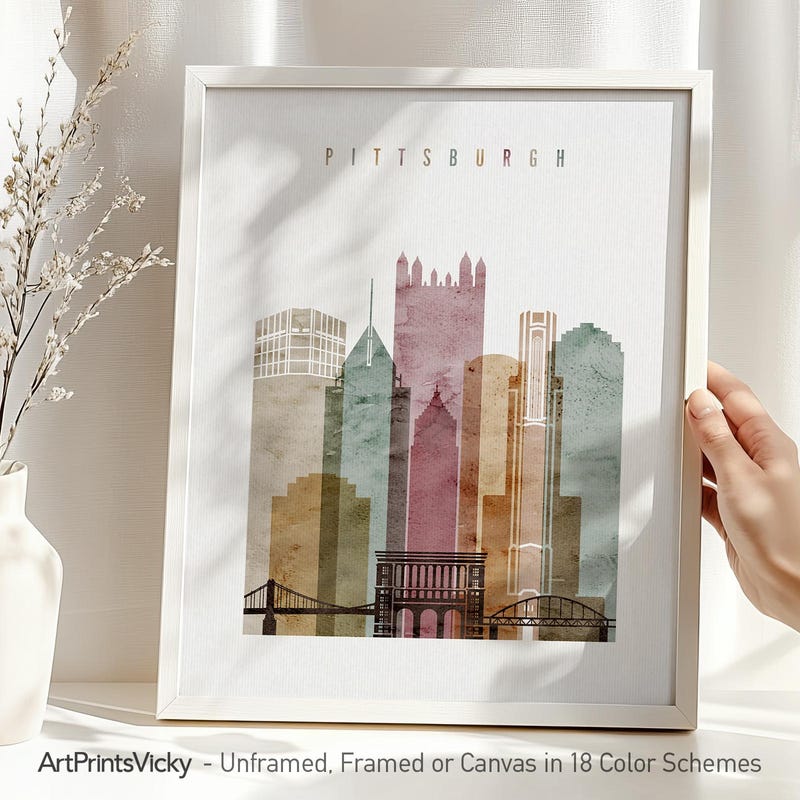 Pittsburgh Art - Etsy