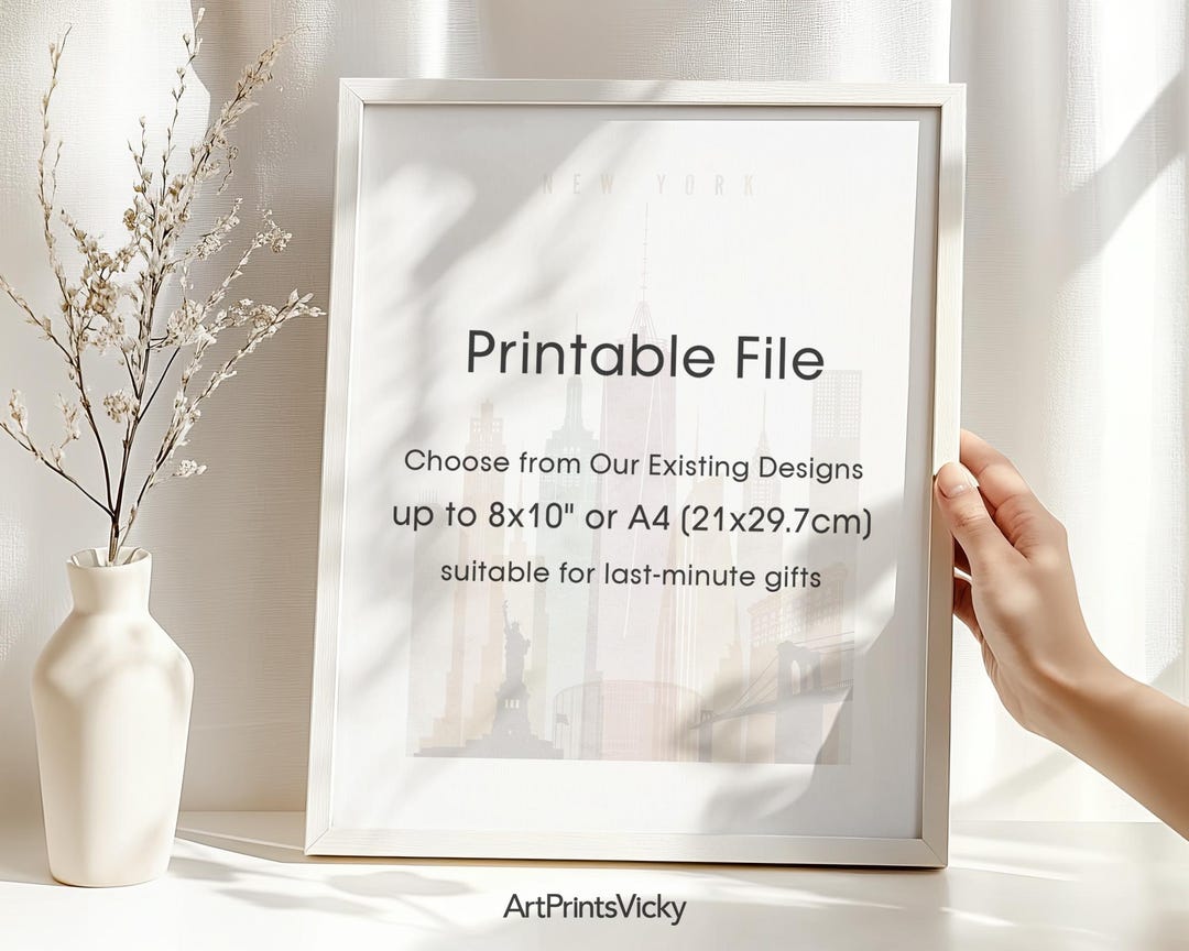 Printable File (small Sizes) – Choose From Our Existing Designs | up to ...