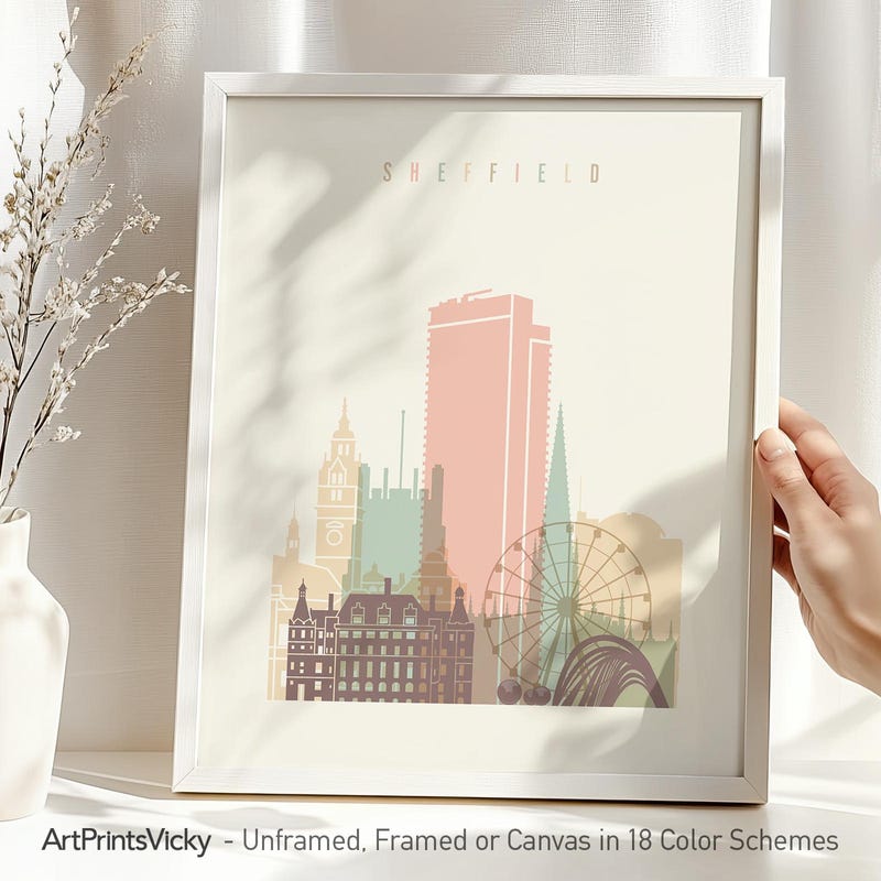 Sheffield Print - Etsy