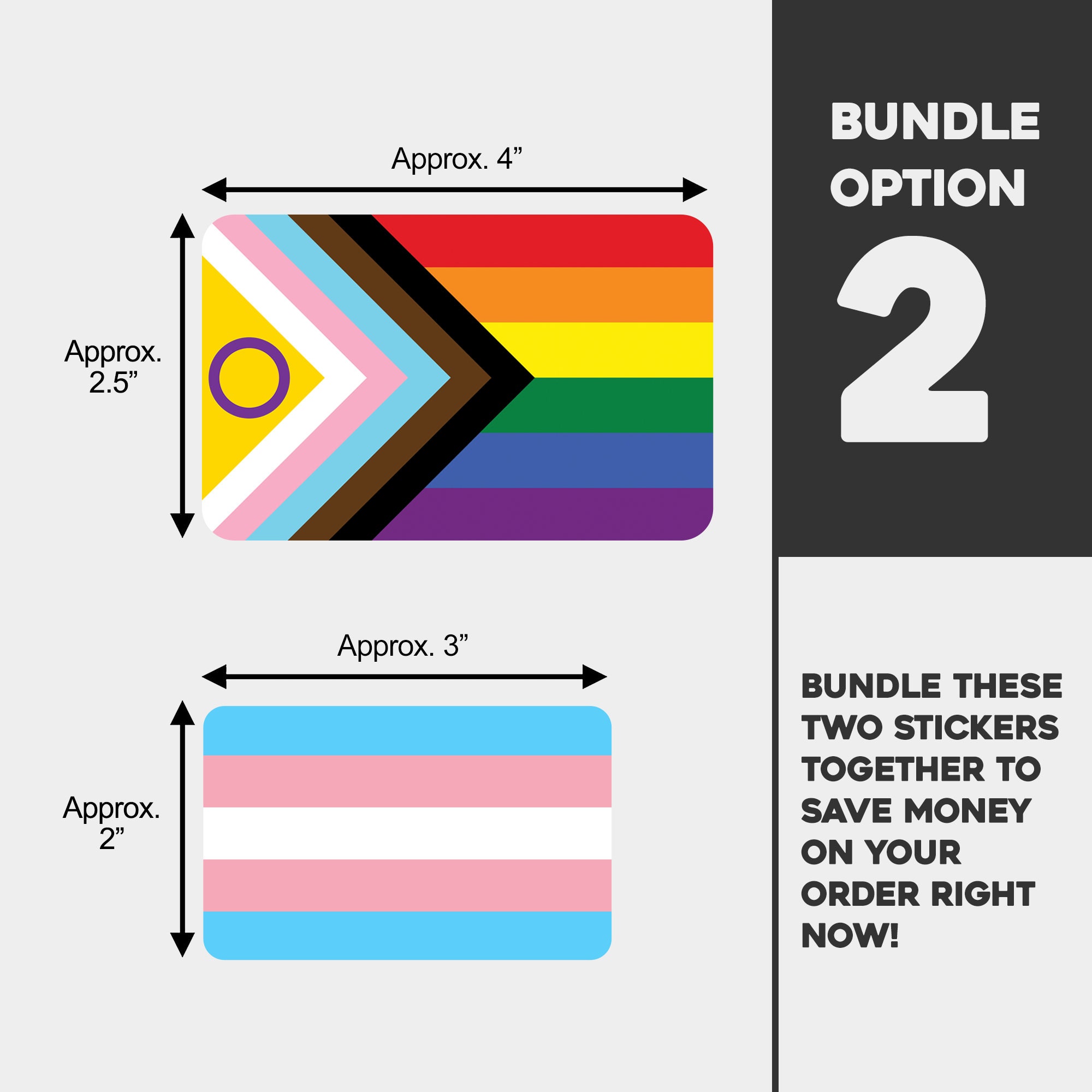 WATERPROOF Trans Transgender Pride Flag Sticker - Etsy