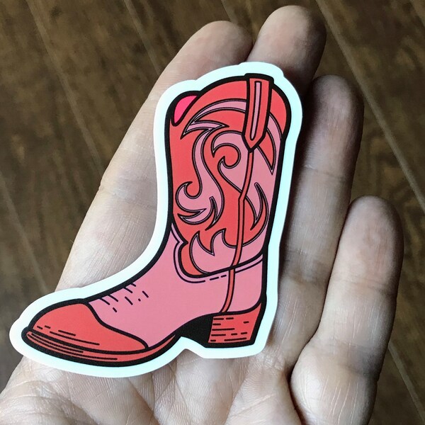 Cowboy Boot Decals - Etsy