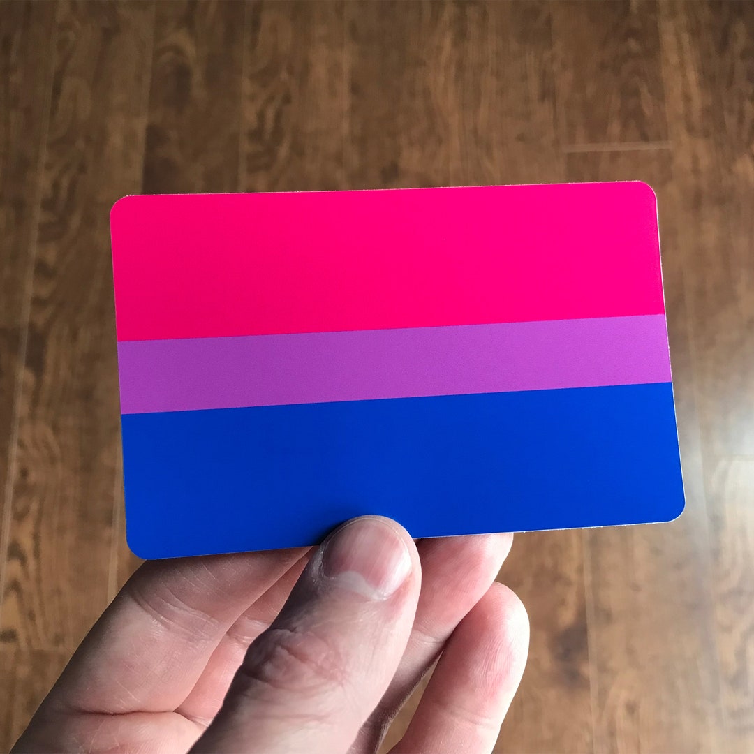 WATERPROOF Bi Pride Bisexual Flag Sticker - Etsy