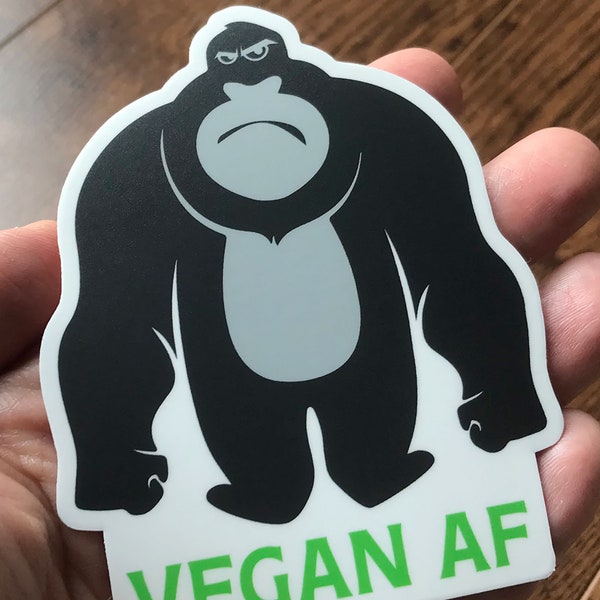 Vegan Sticker - Etsy