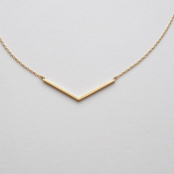 Chevron Necklace - Etsy