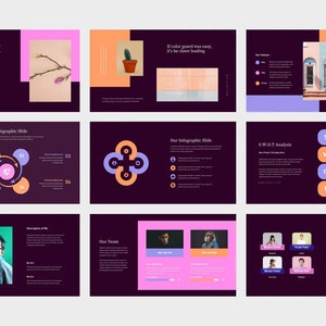 Canva Business PowerPoint Presentation Template | Etsy