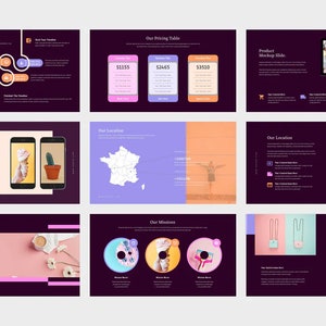 Canva Business PowerPoint Presentation Template | Etsy