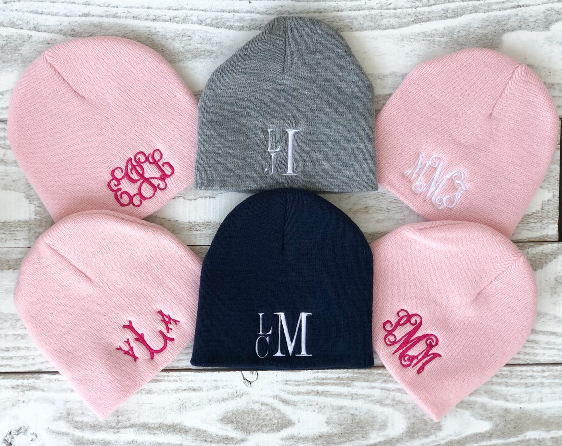 Toddler Winter Hat Personalized- Baby Hat Personalized-toddler/kids ...