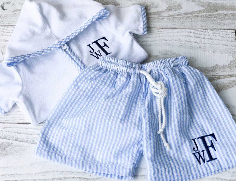 Boys Cover Up, Terry Cloth, Personalized Swim Cover Up, Baby Cover Up ...