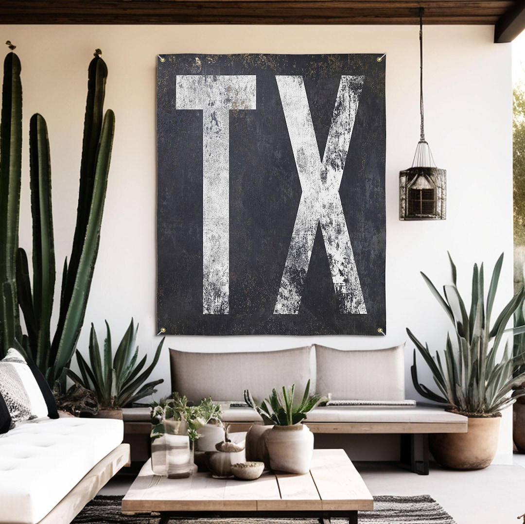 Texas Western Decor Outdoor Sign - Bar and Grill TX Sign Porch ...