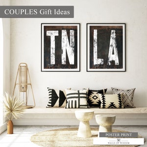 Tennessee Home Sign Poster Print Wall Art; Farmhouse Typography Print ...