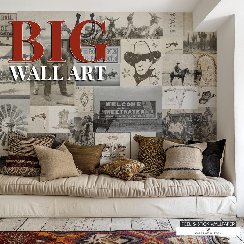 Ranch Design Wallpaper - Etsy