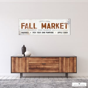 Fall Decor Fall Market Sign Farmhouse Fall Signs Gift for Her Signs ...