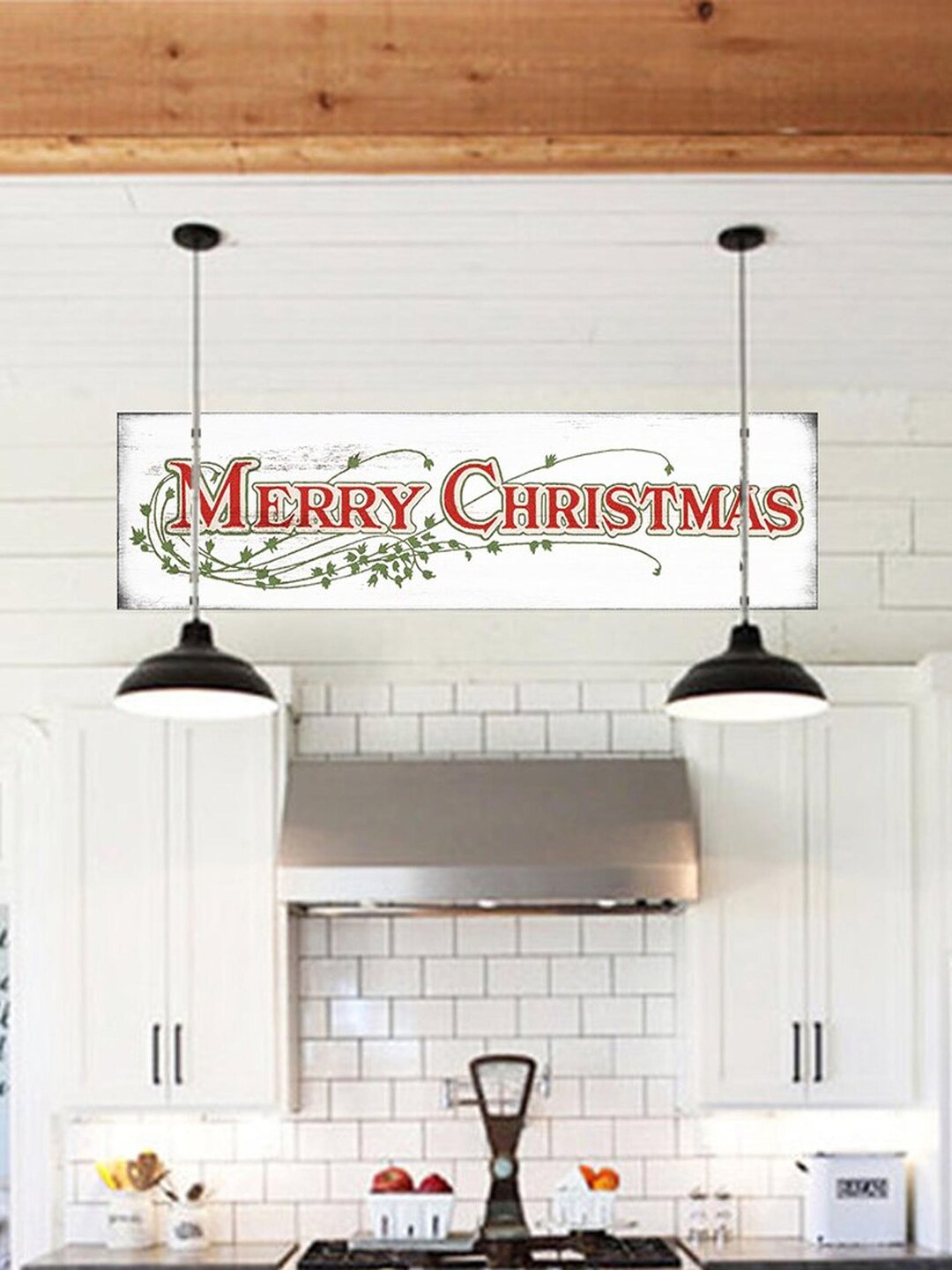 Rustic Merry Christmas Sign Merry Christmas Wall Decor Rustic - Etsy