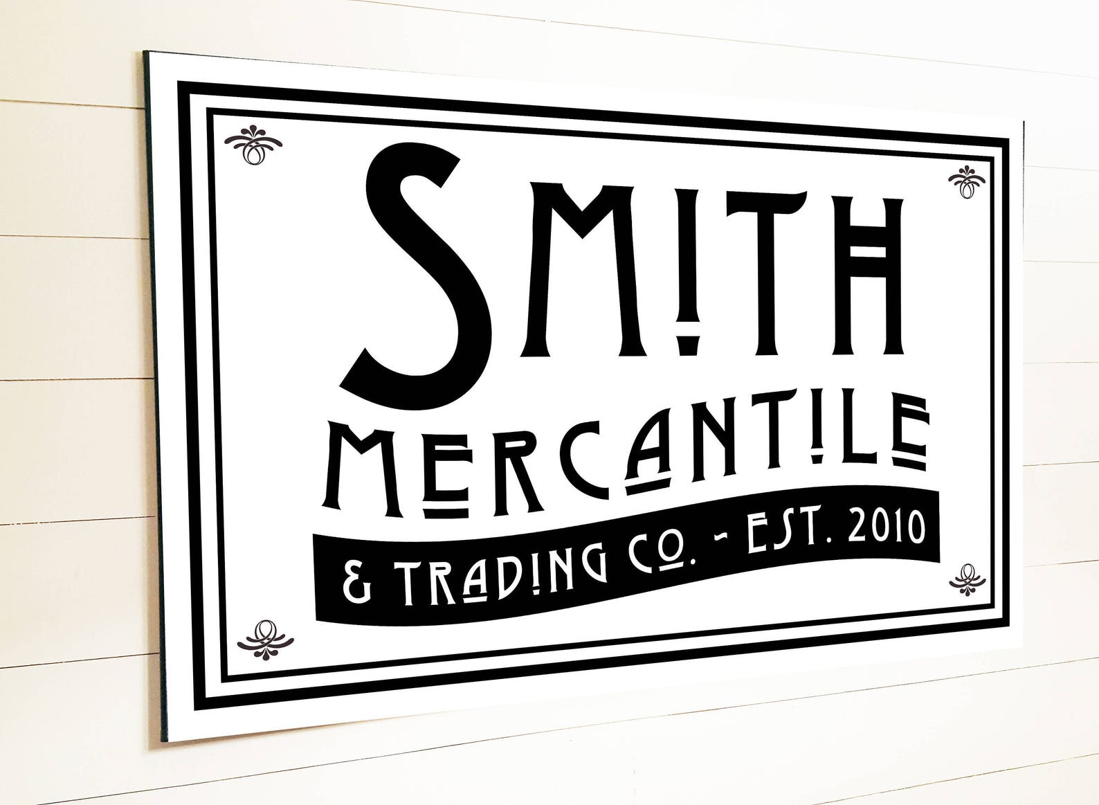 Rustic Last Name Sign Established Last Name Sign Last Name Rustic Signs ...
