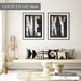 Nebraska Typography Print Art; Letter Decor Poster Print, Western Wall ...