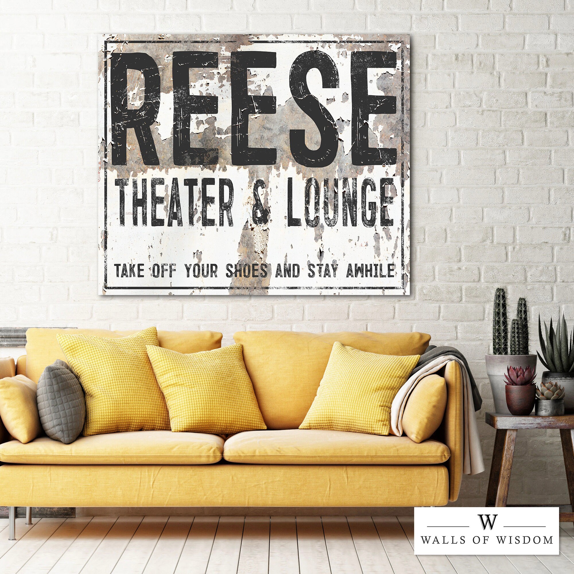 Last Name Est Sign Established Last Name Sign CANVAS Prints ...