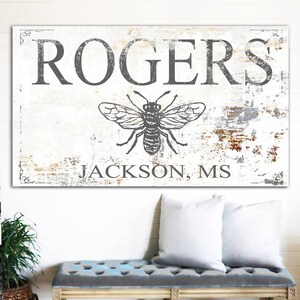 Personalized Last Name Est Signs Est Family Name Sign Est Last Name ...