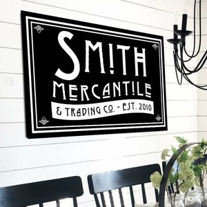 Farmhouse Last Name Sign Last Name Rustic Signs Modern - Etsy