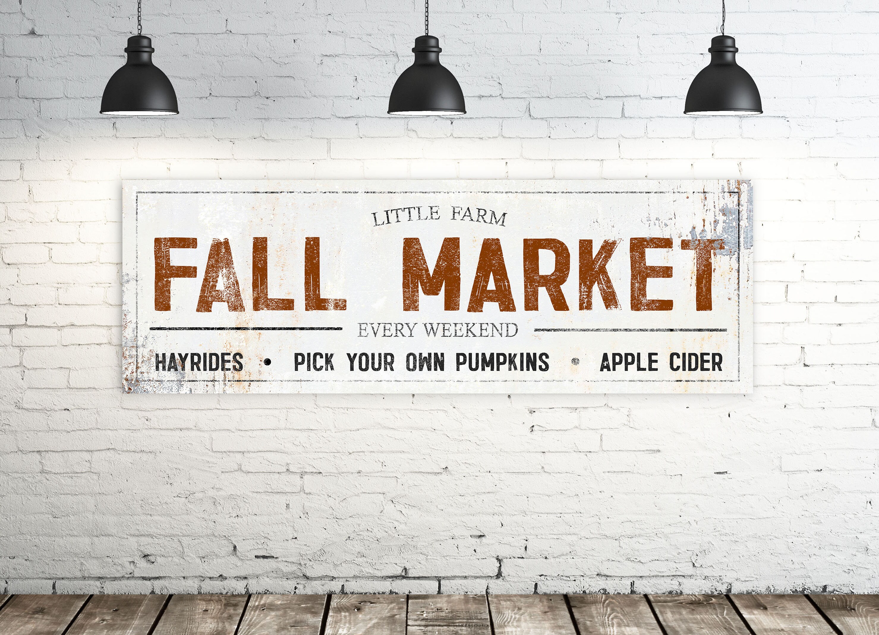 Fall Market Sign Farmhouse Fall Signs Large Farmhouse Kitchen | Etsy
