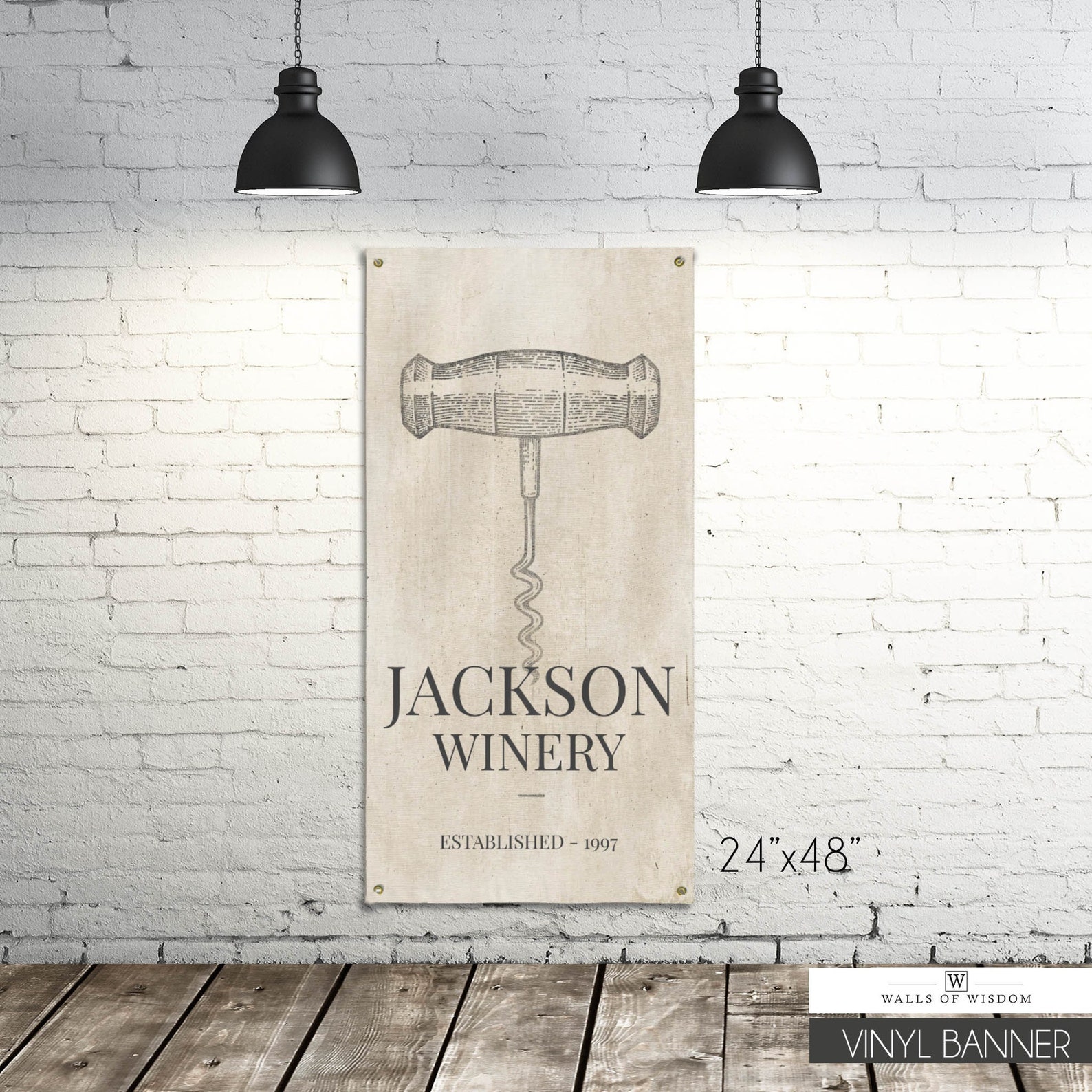 Outdoor Winery Home Bar Banner Sign Patio Bar and Grill - Etsy